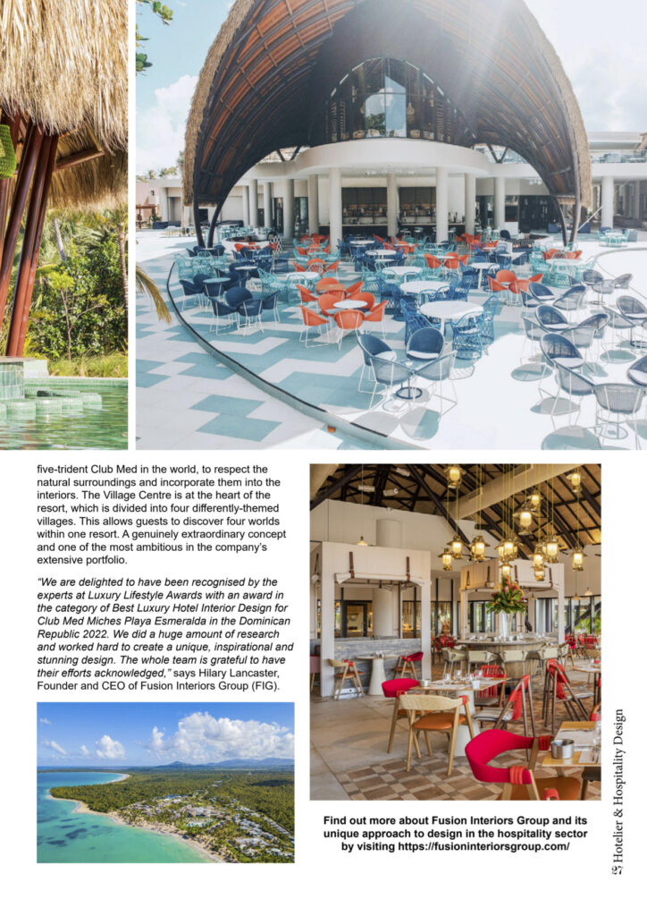 Article on Hotelier & Hospitality Magazine - Fusion Interiors Group ...